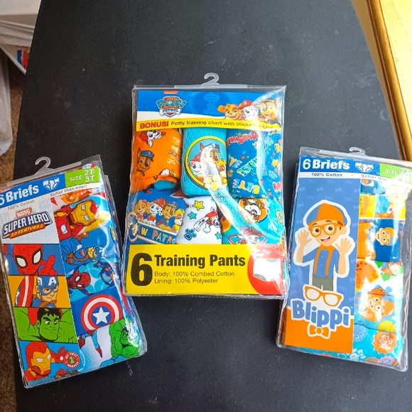 Nickelodeon | Accessories | Blippi Briefs 6 Pack Super Hero 6 Pack And ...